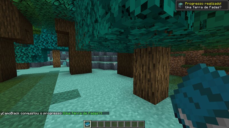 Bioma de Cristal Azul │ Blue Crystal Biome (v1.0) 1.15.2 Minecraft Mod