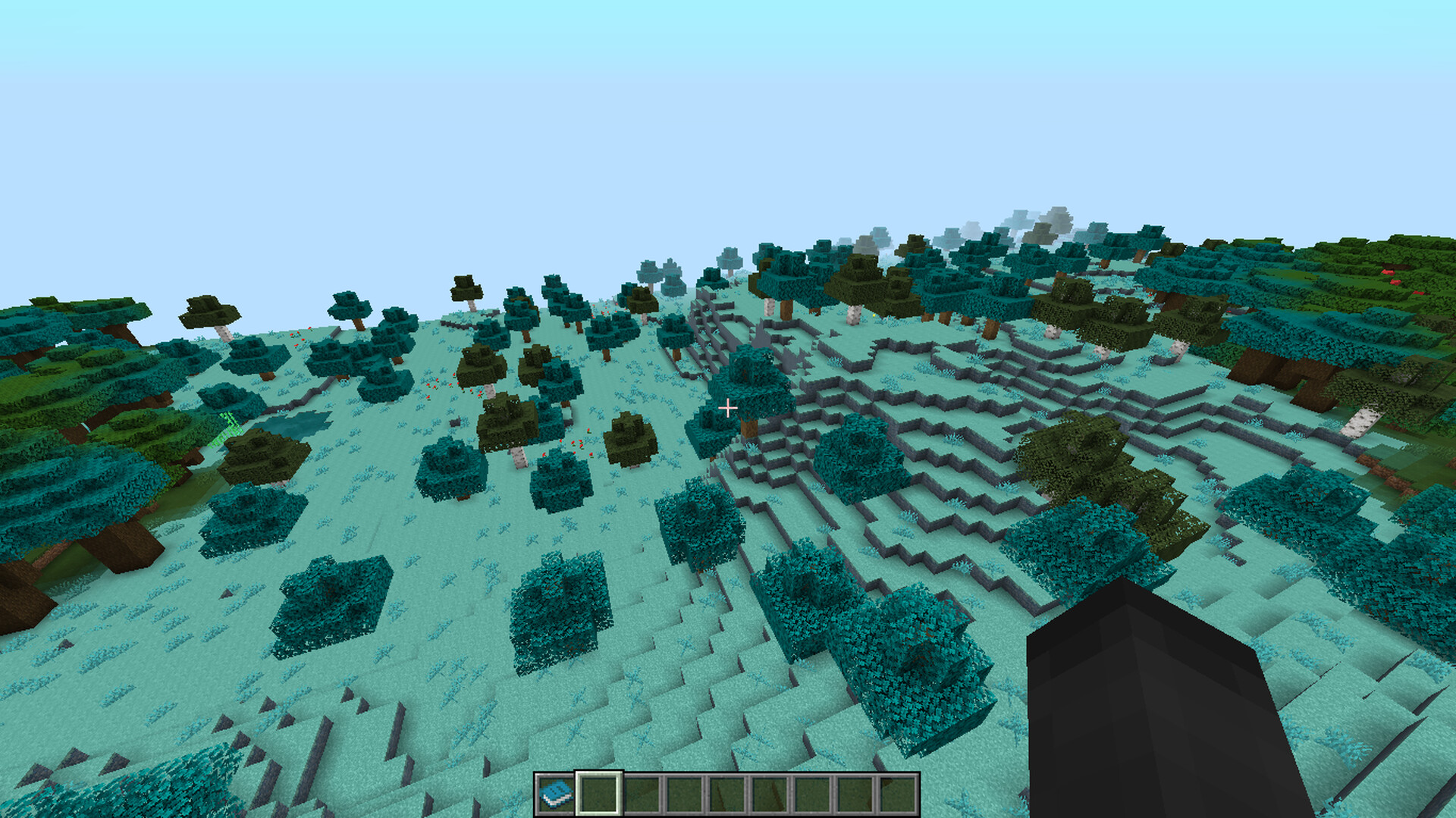 Bioma de Cristal Azul │ Blue Crystal Biome (v1.0) 1.15.2 Minecraft Mod