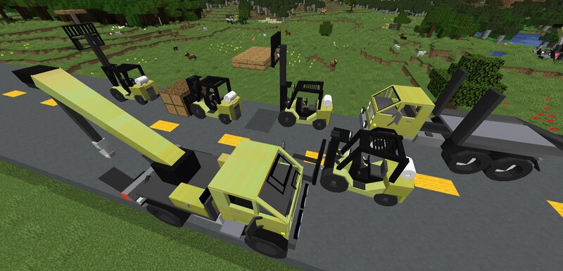 Chronokillers 1.16.5 -1.15.2-Construction Vehicles 36 Plus Mod ...