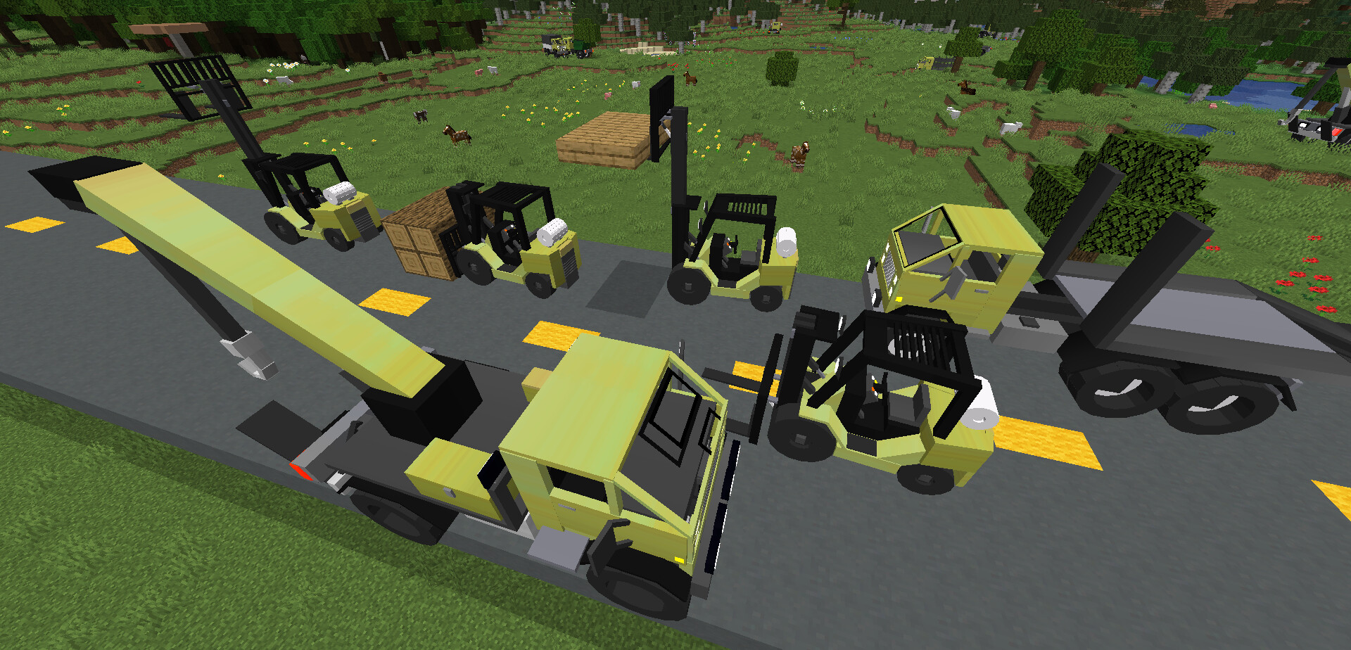 Chronokillers 1.16.5 -1.15.2-Construction Vehicles 36 Plus Mod ...