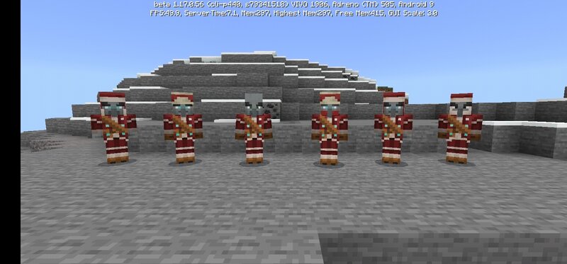 Better Illagers Variants(Full)(For Bedrock) Minecraft Mod