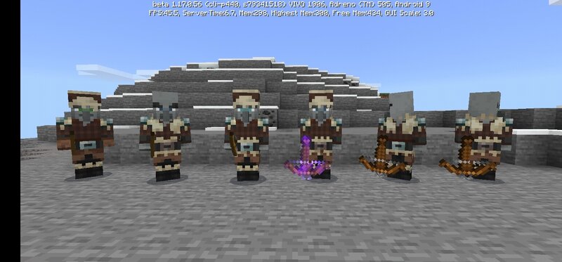 Better Illagers Variants(Full)(For Bedrock) Minecraft Mod