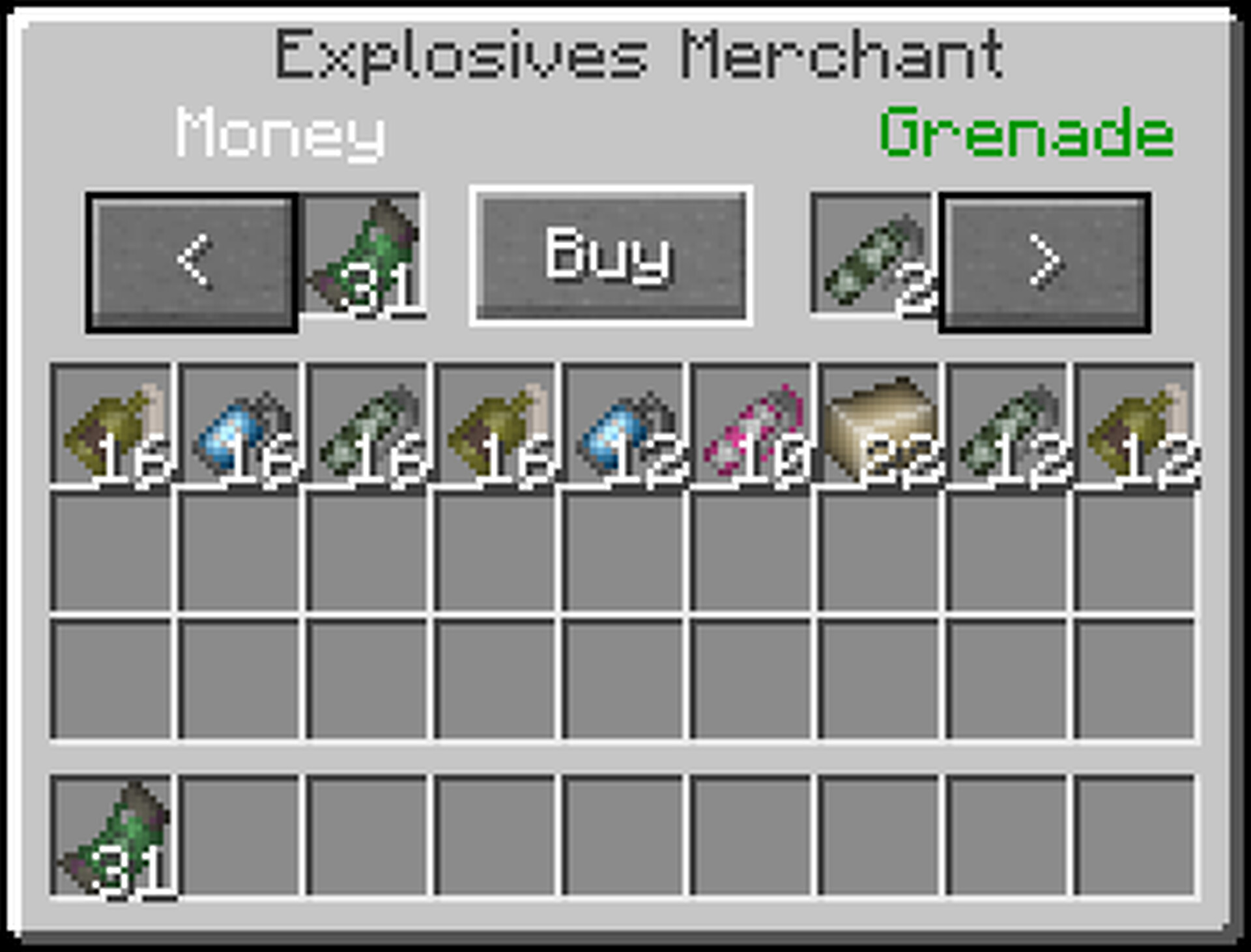 Explosives [Forge] Minecraft Mod