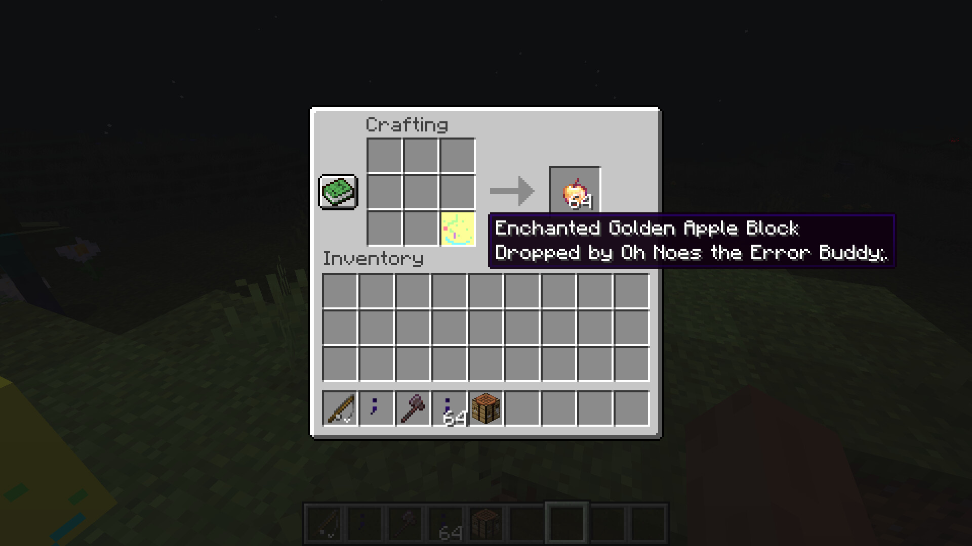 Oh Noes the Error Buddy Boss Battle Minecraft Mod