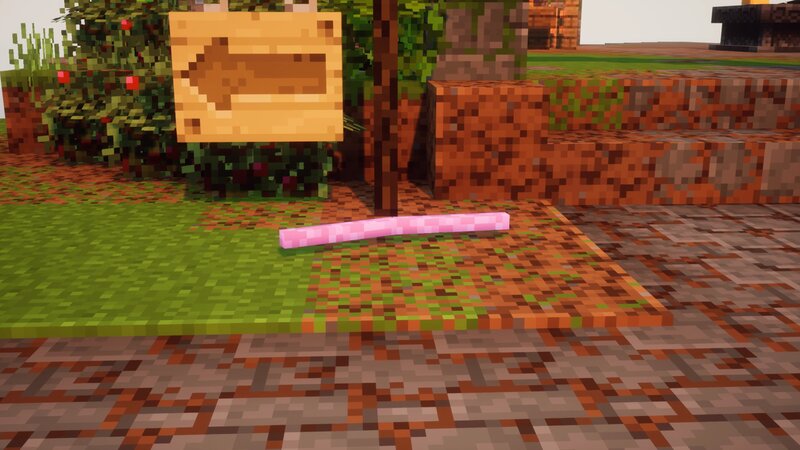 Worm Pet Minecraft Mod