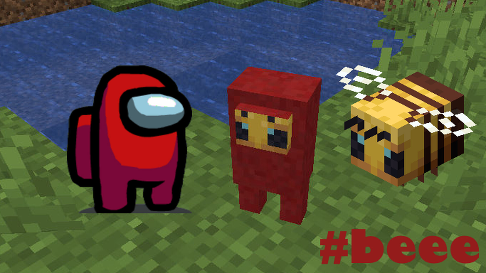 Beeemongus Bee + Among Us | Forge 1.15.2 Mod #beee Minecraft Mod