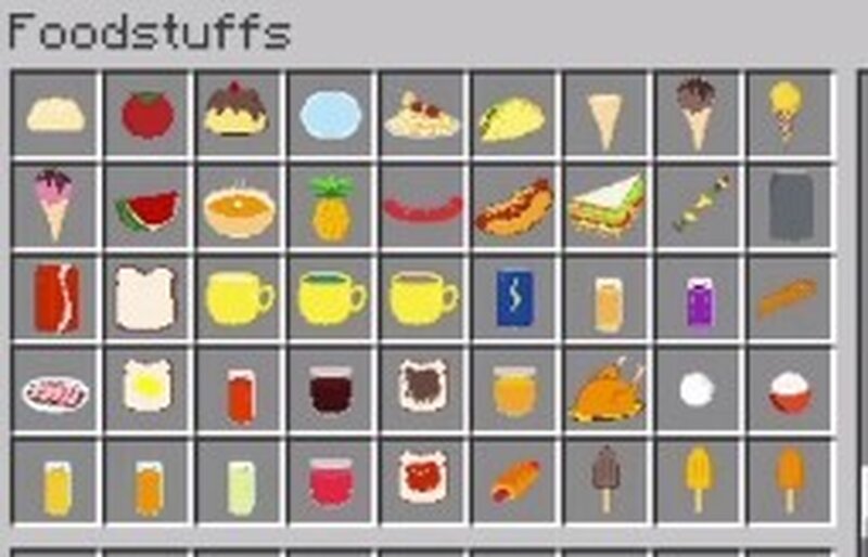Food Paradise (Mod for Forge) Minecraft Mod