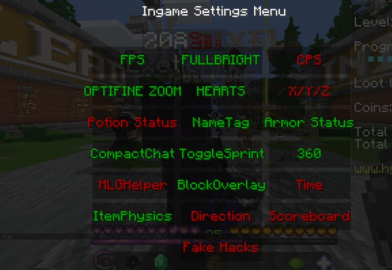 Chased Client Minecraft Mod