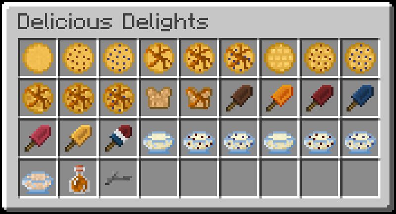 Delicious Delights Minecraft Mod