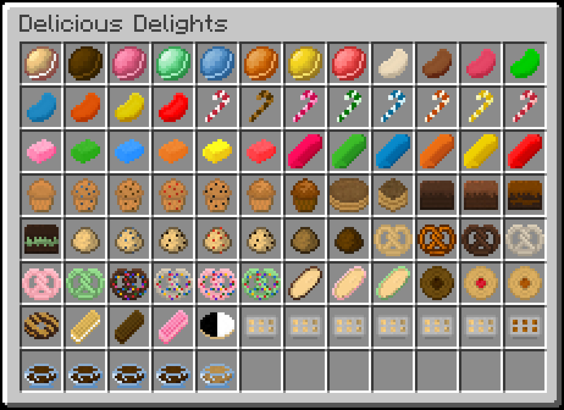 Delicious Delights Minecraft Mod