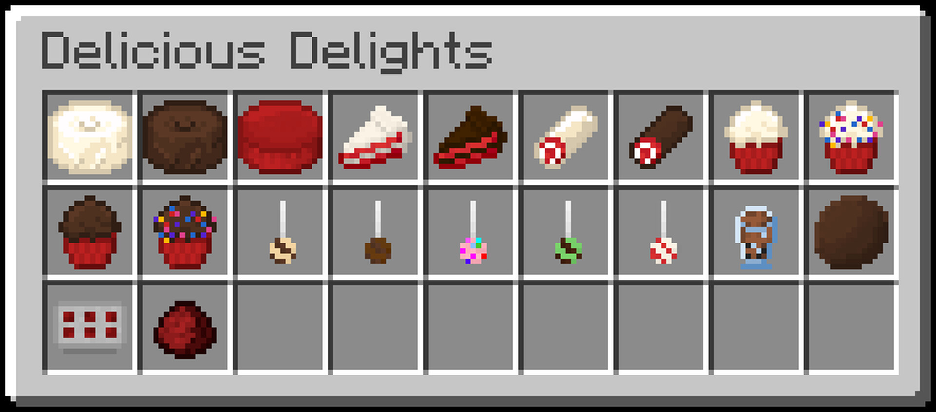 Delicious Delights Minecraft Mod