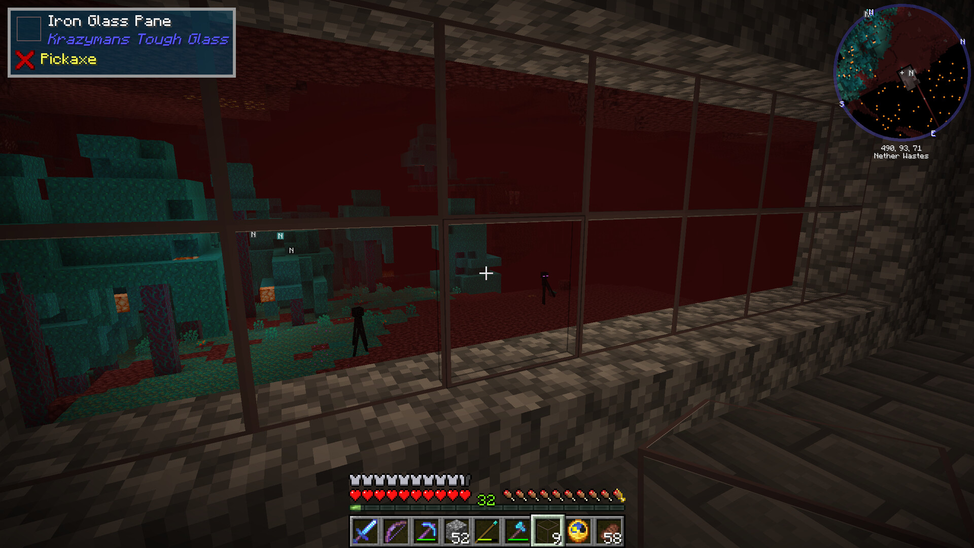 Krazymans Tough Glass Minecraft Mod