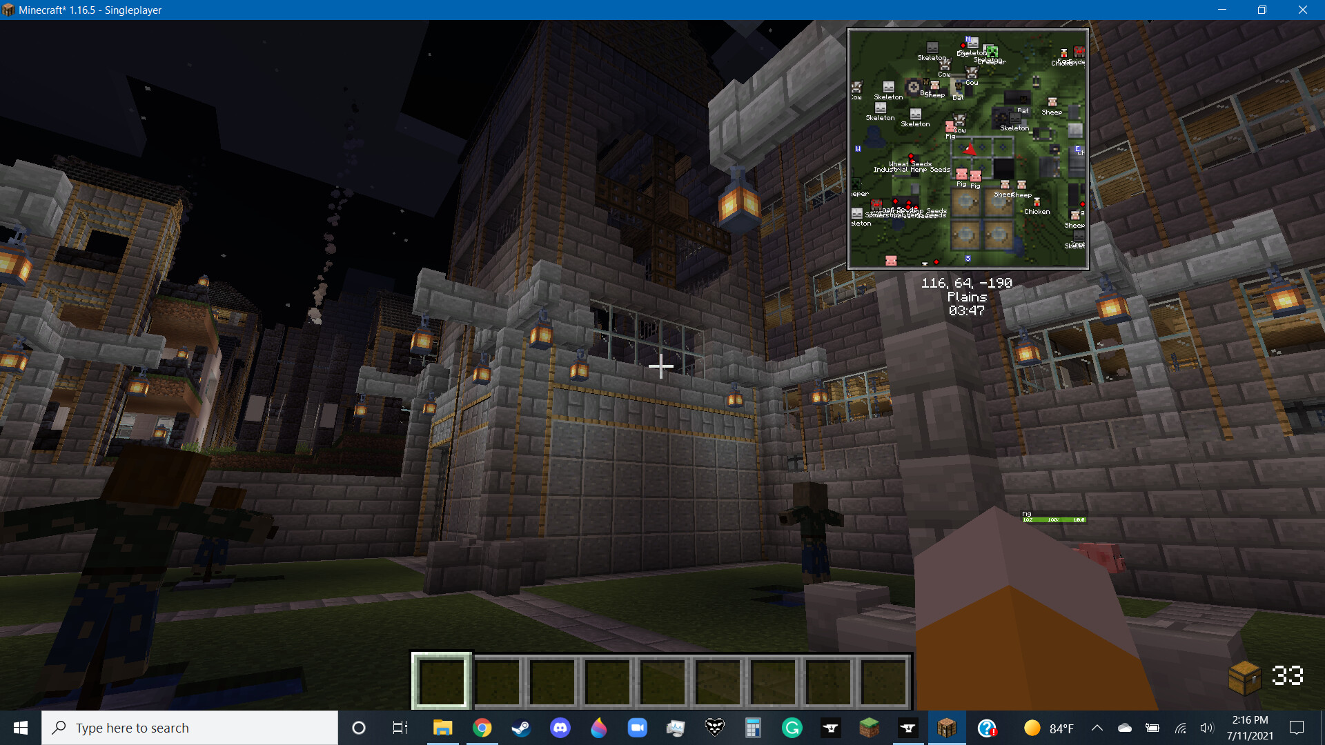 Minecolonies: Bunker Style Minecraft Mod