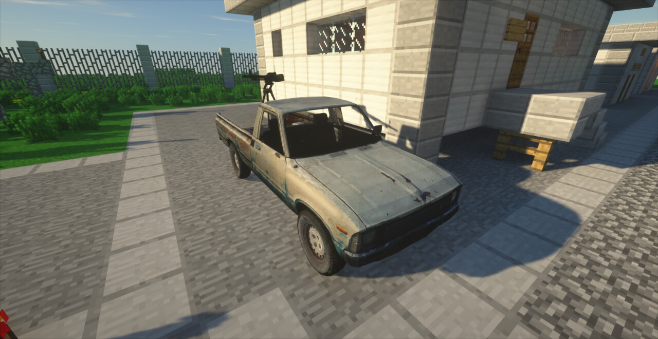 Military Handicraft Toyota for MCHeli 1.0.4 Minecraft Mod