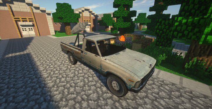 Military Handicraft Toyota for MCHeli 1.0.4 Minecraft Mod