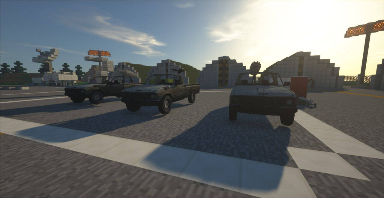 Military Handicraft Toyota for MCHeli 1.0.4 Minecraft Mod