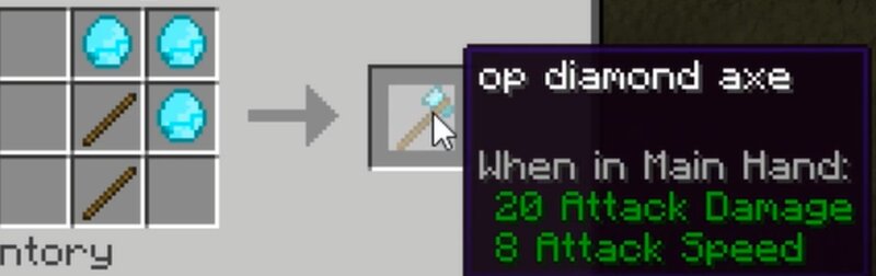 op diamond tools Minecraft Mod