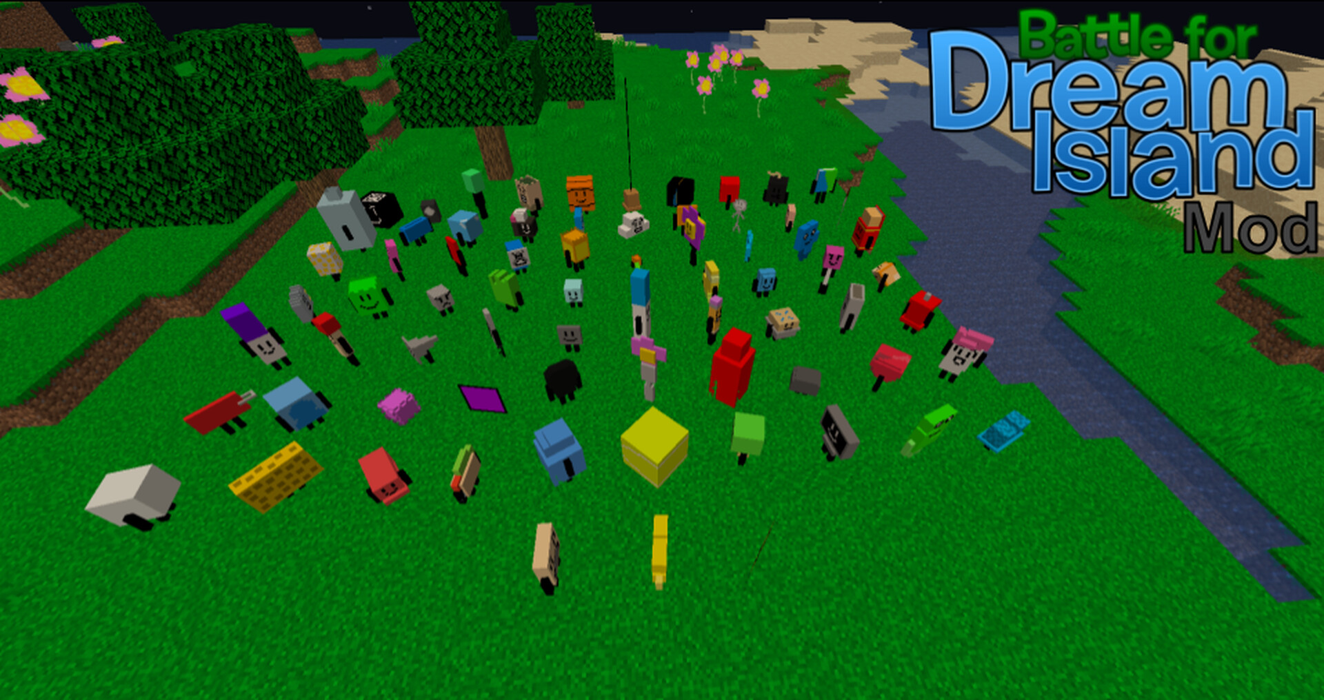 BFDI Mod Minecraft Mod