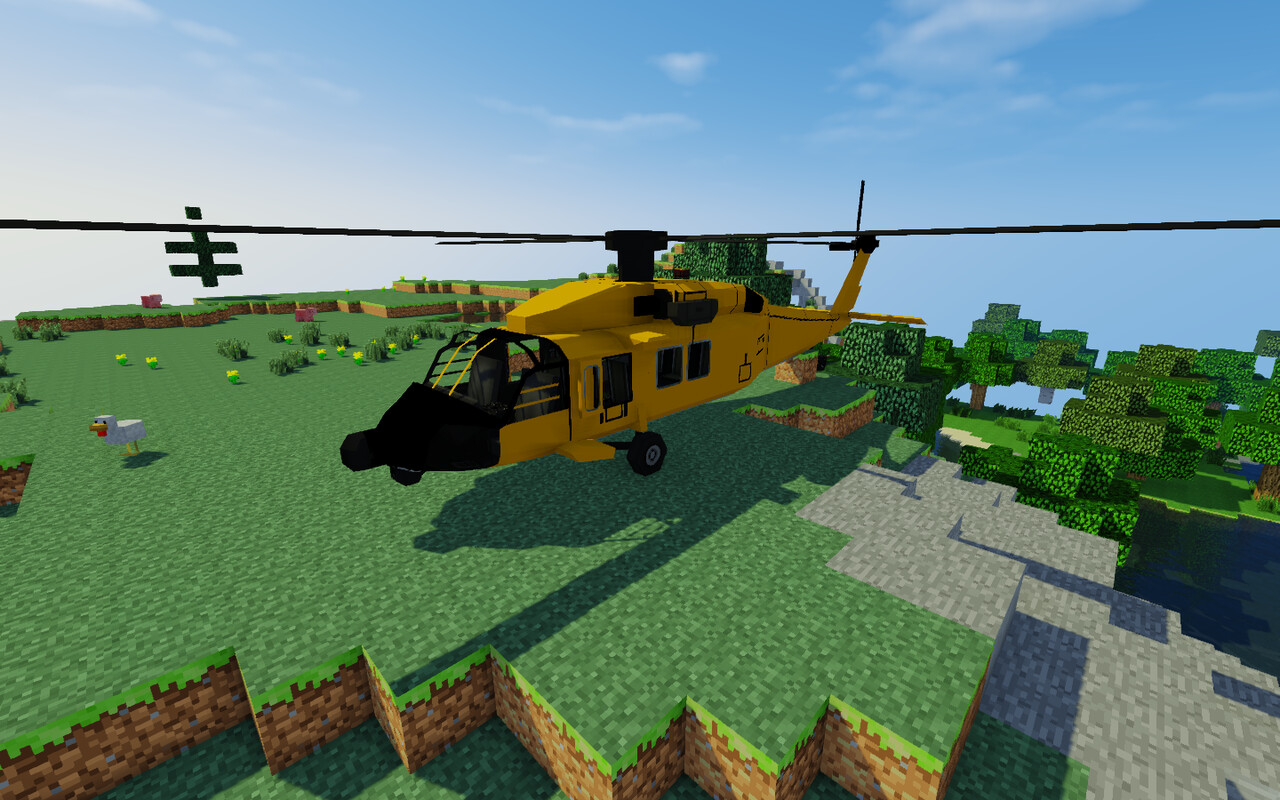 MCheli MH-60J/Jayhawk Minecraft Mod