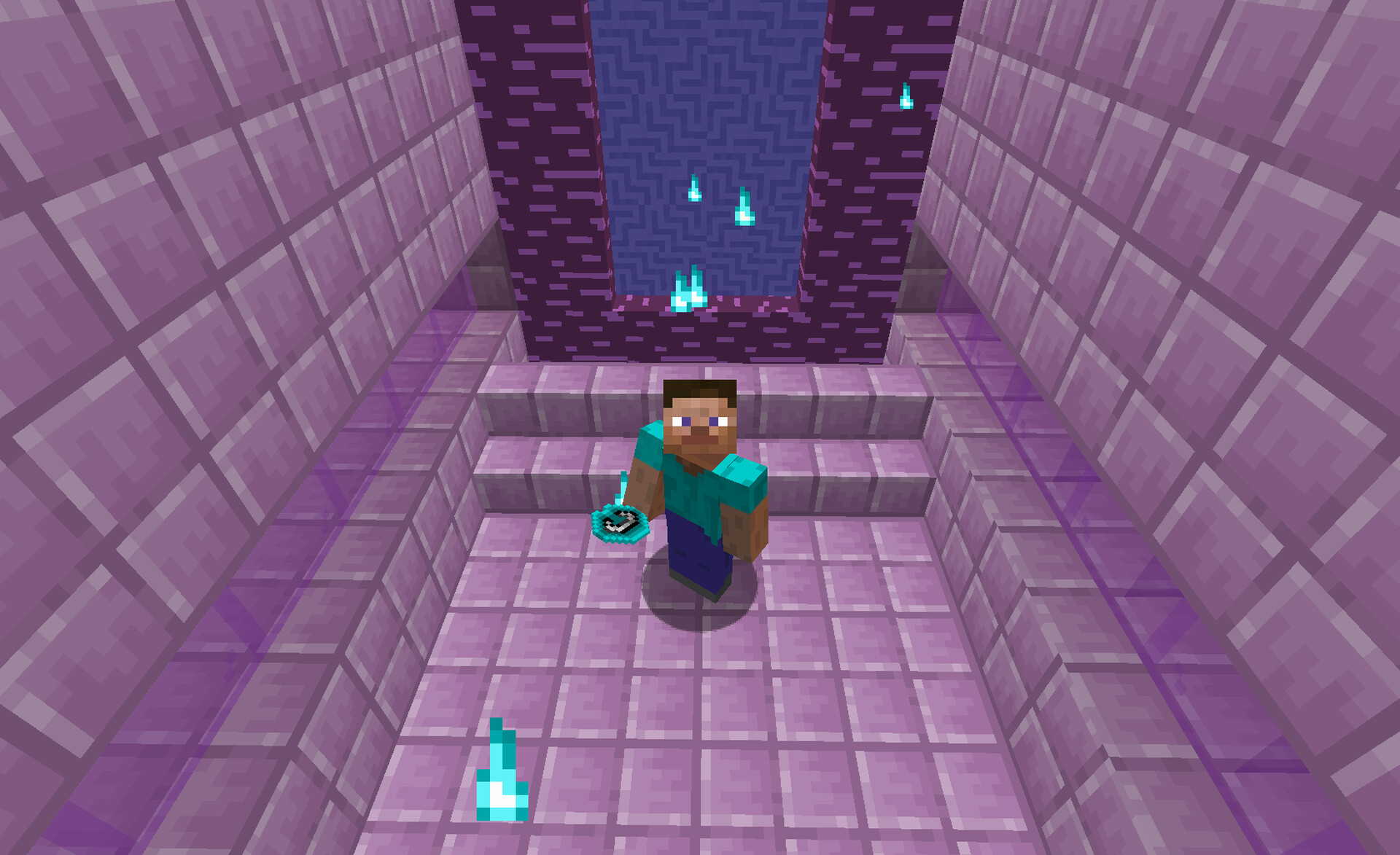 The purple land Minecraft Mod