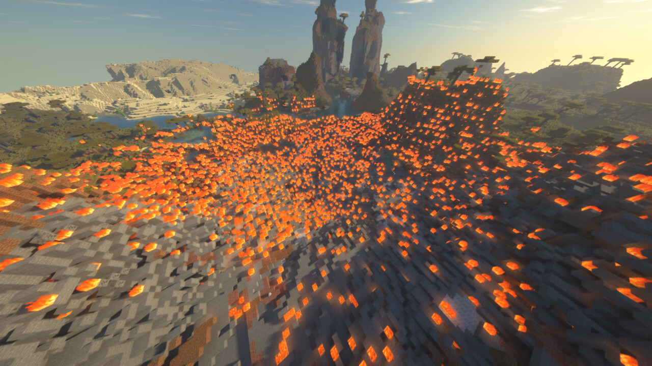 Server-Friendly Nuke Mod Minecraft Mod