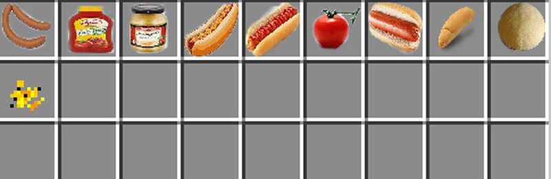HotDog craft Minecraft Mod