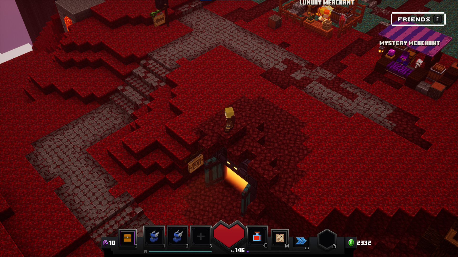 Basic Nether Lobby Minecraft Mod