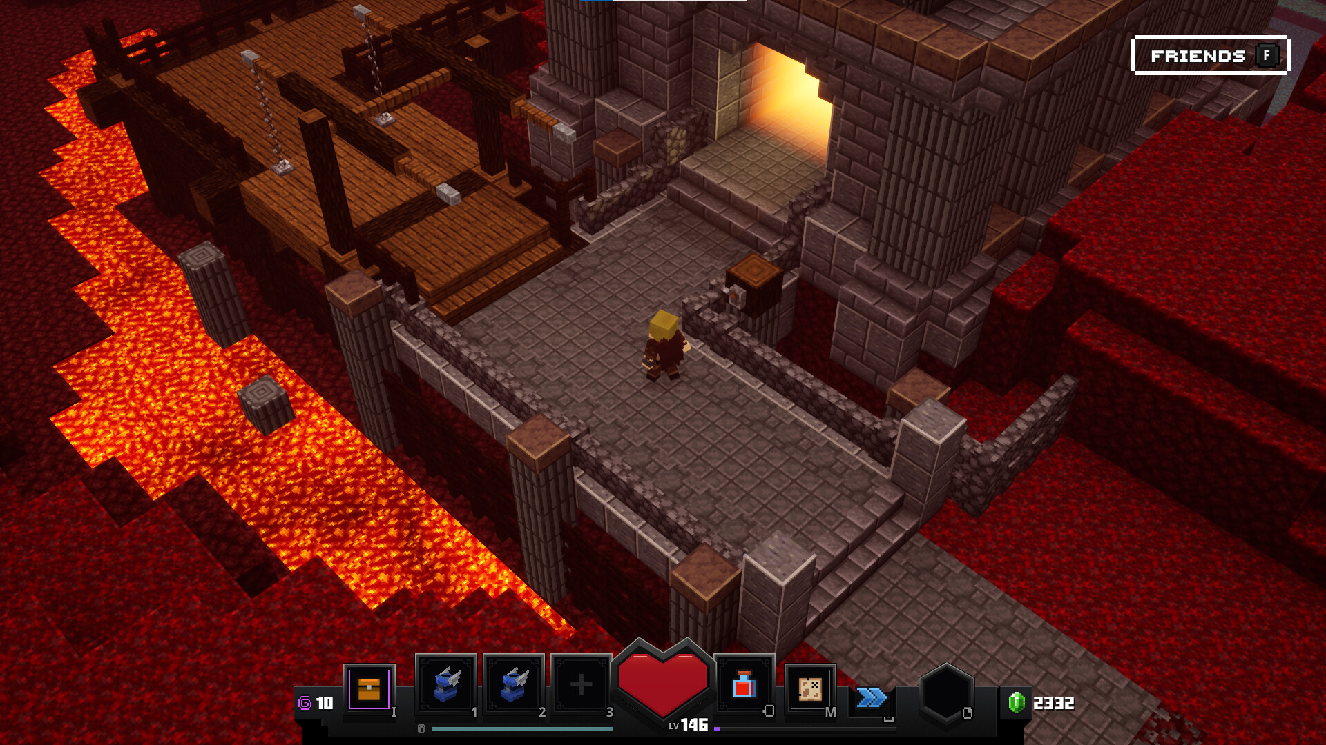 Basic Nether Lobby Minecraft Mod