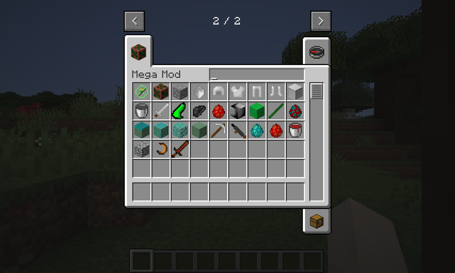 The Mega Mod Minecraft Mod