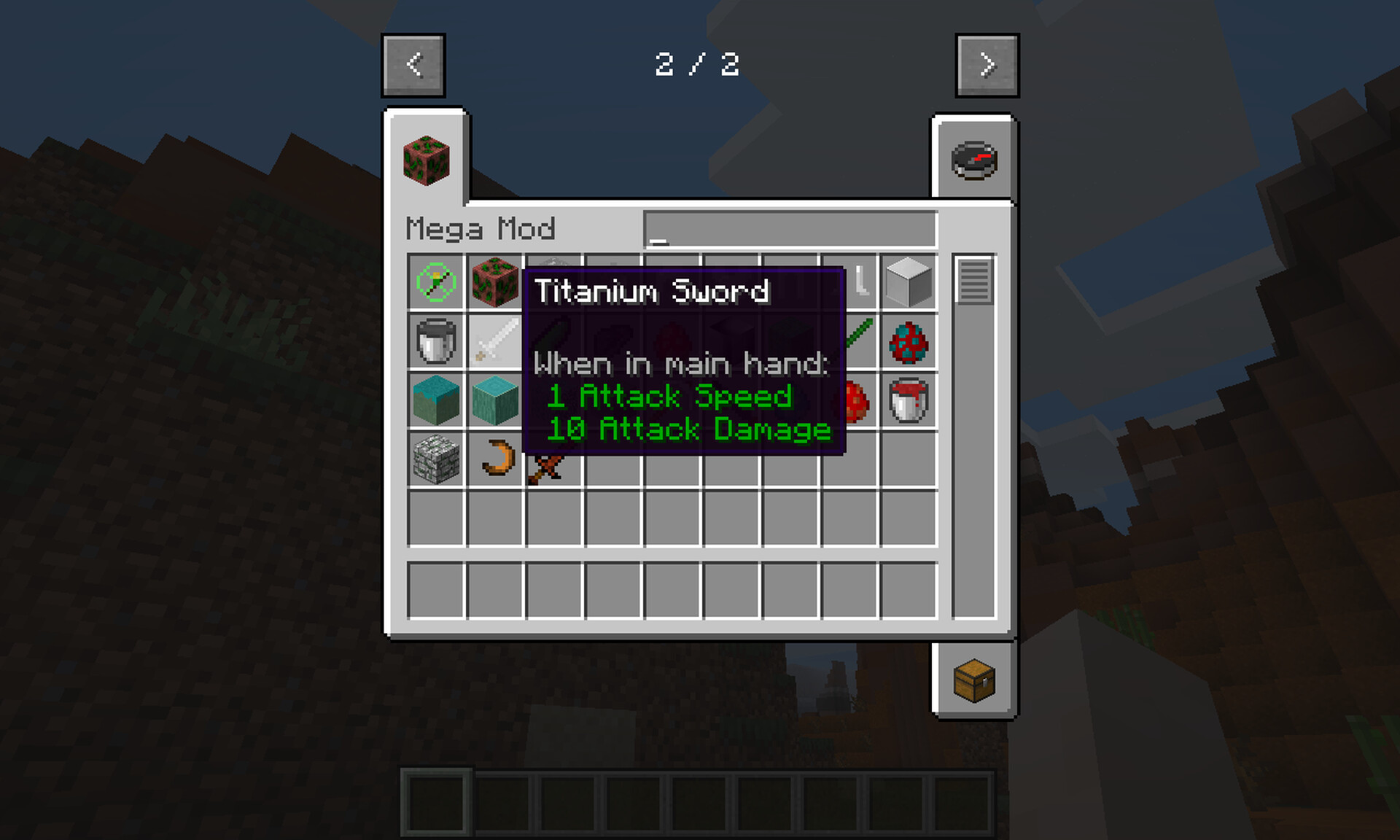 The Mega Mod Minecraft Mod