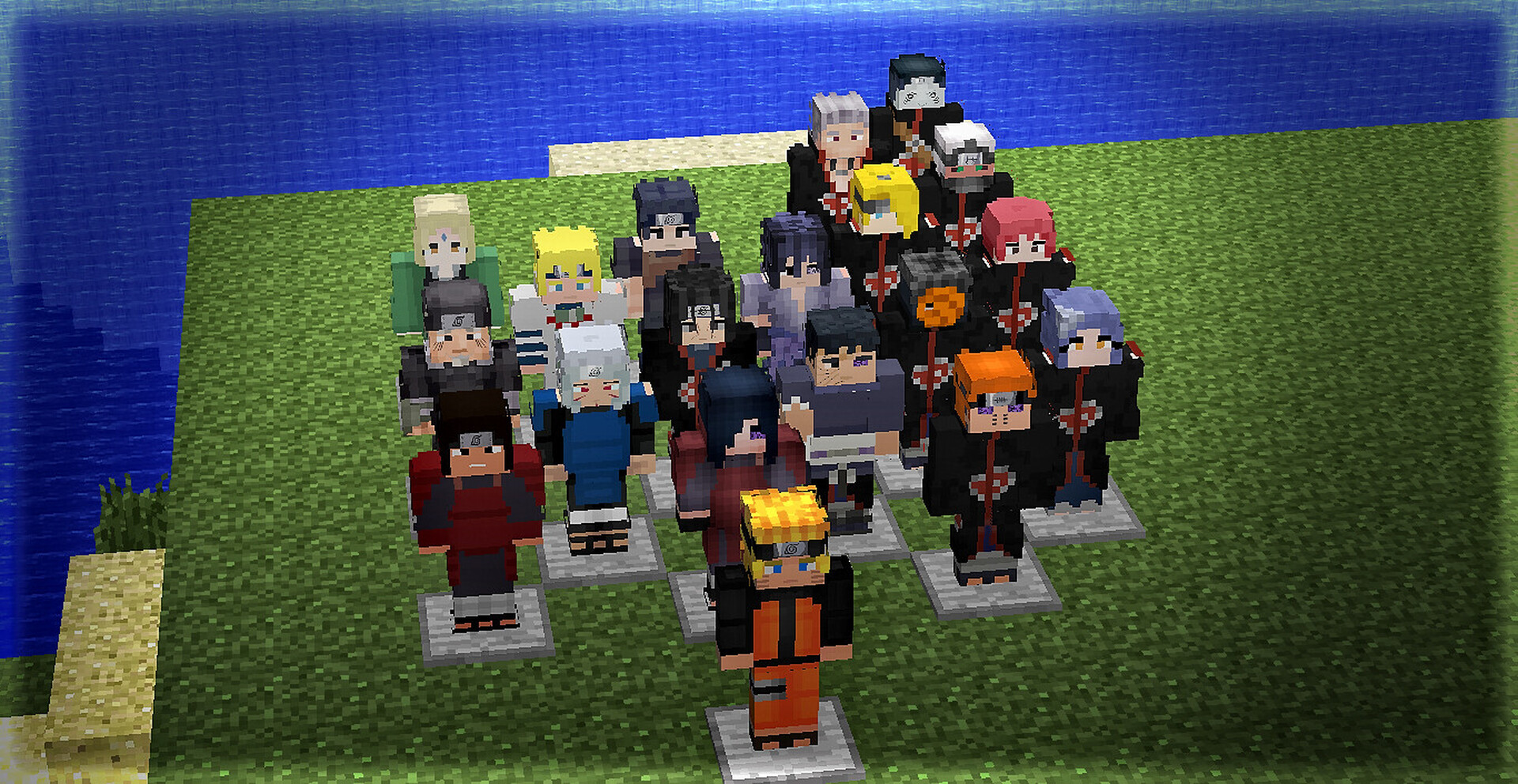 Fisk Naruto Addon Minecraft Mod