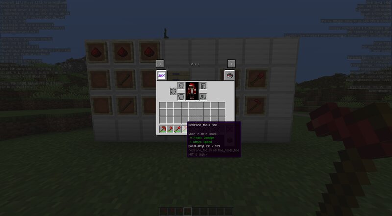 RedStone Tools Minecraft Mod