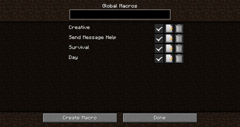 Macro Keybinds 1.16.5 | 1.17.1 | 1.18.1 | 1.19.X Minecraft Mod