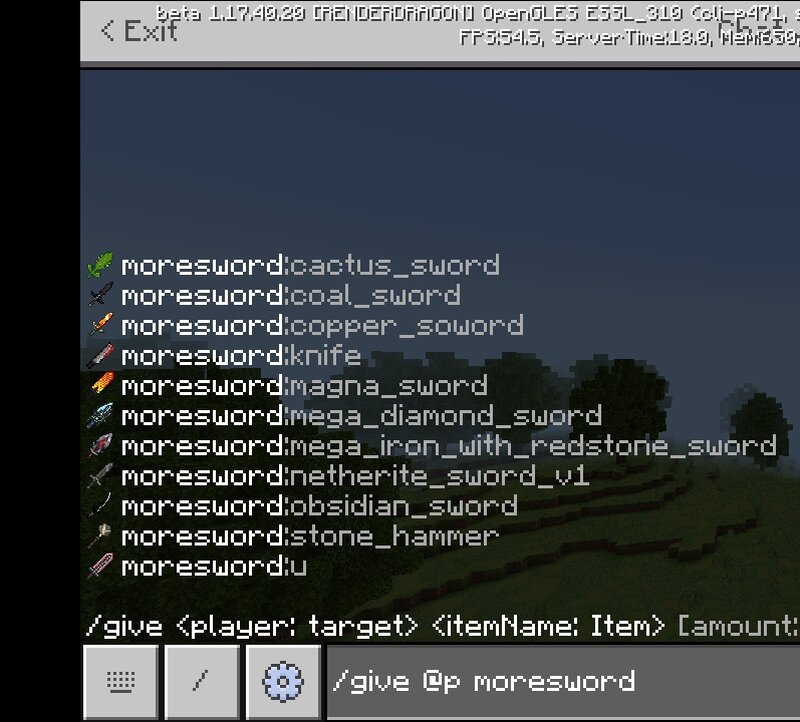 MORE SWORD ADDON V1 1.20/1.19.2/1.19.1/1.19/1.18/1.17.1/1.17/Forge ...