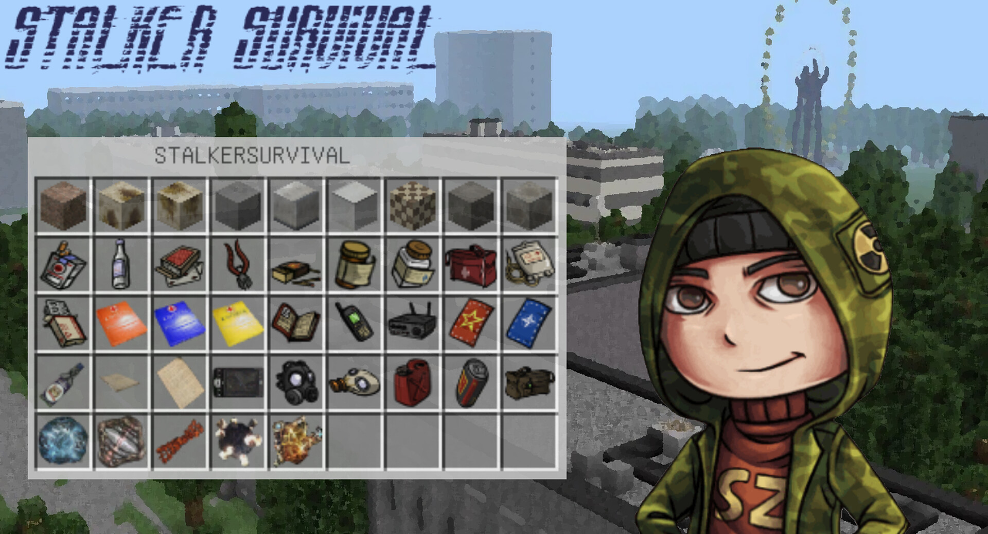 [alpha] STALKER: SURVIVAL Minecraft Mod