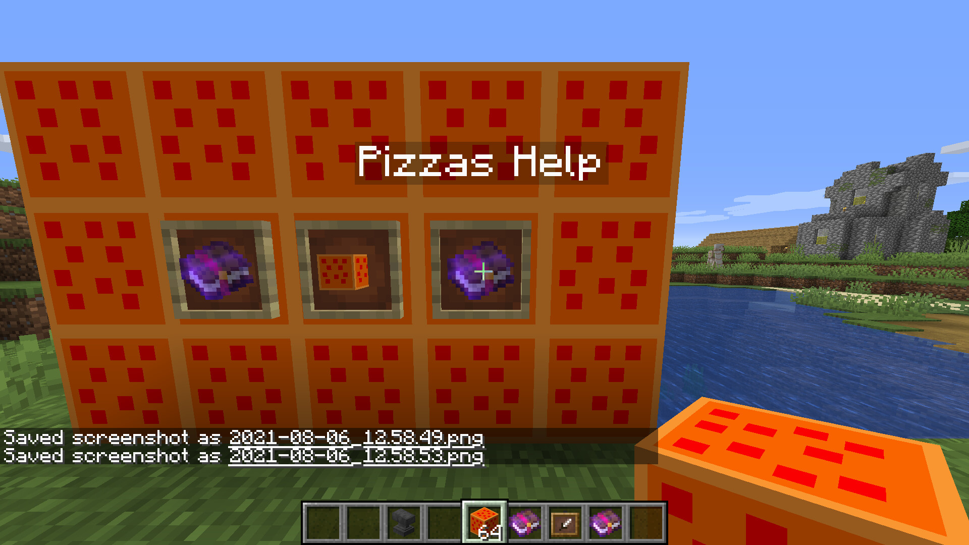The Pizza Mod Minecraft Mod