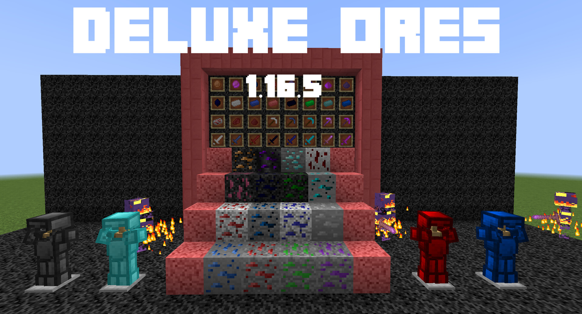 Deluxe Ores Minecraft Mod