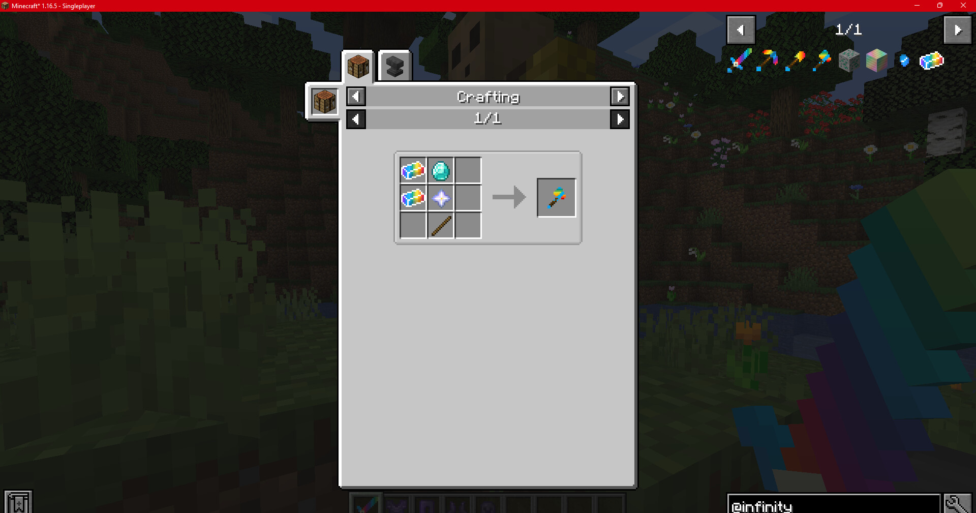 Infinity Tools Minecraft Mod