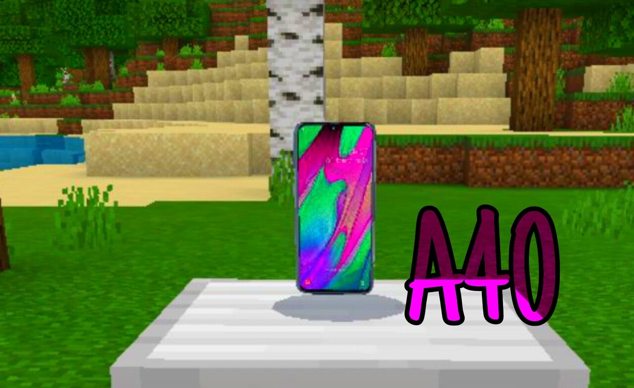 Phone Samsung A1, A2 ... Minecraft Mod