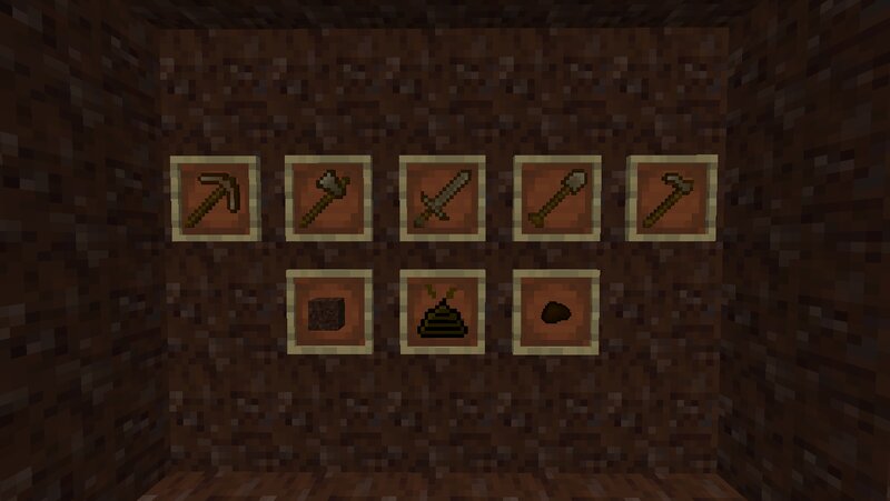 Poop Mod 2.0 beta Minecraft Mod