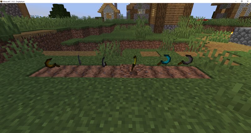 Sickles (1.16.5) Minecraft Mod