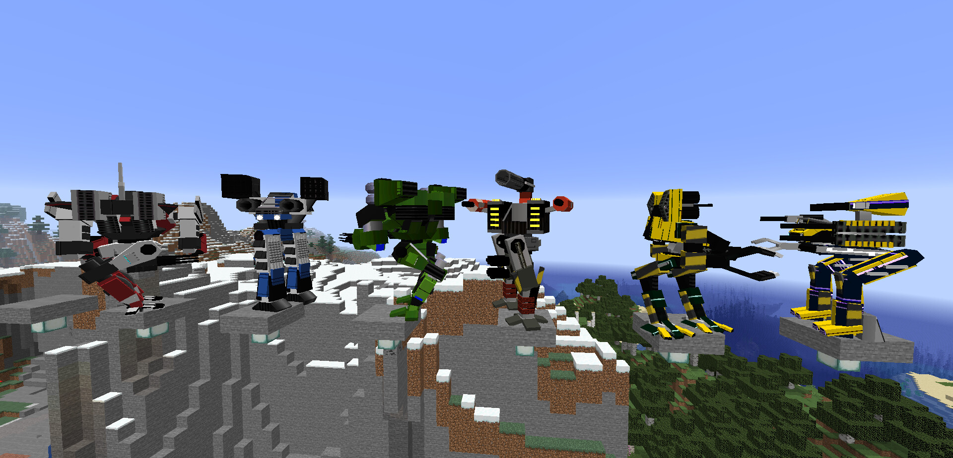 ChronoKiller's 1.16.5- 1.15.2-Mechs mod Minecraft Mod