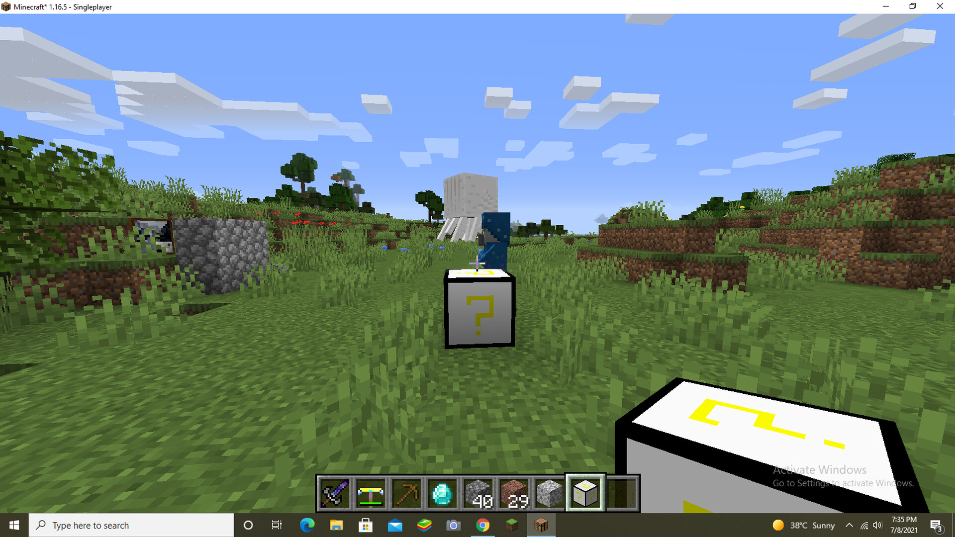 egg lucky block refined :D Minecraft Mod