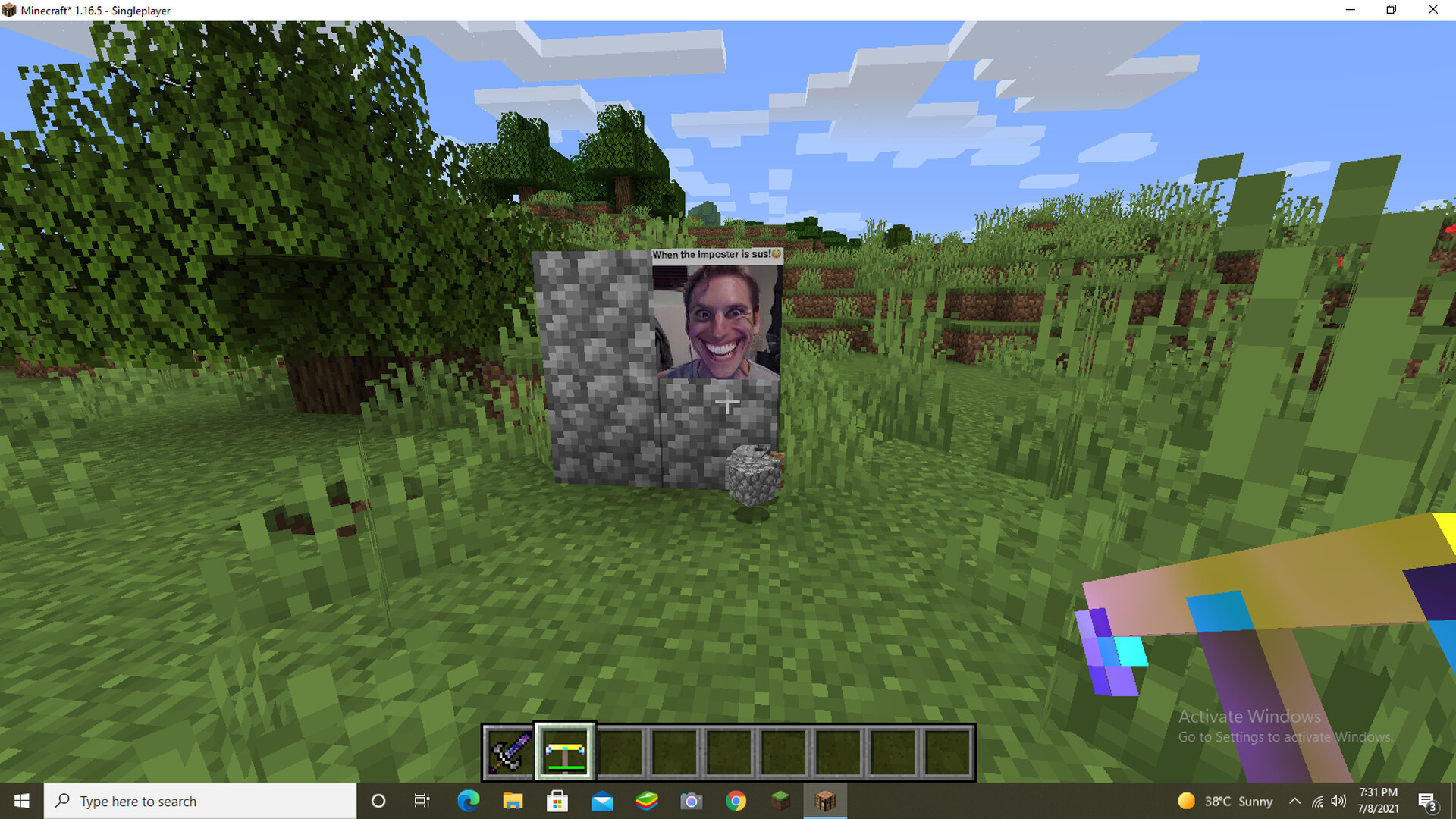 egg lucky block refined :D Minecraft Mod