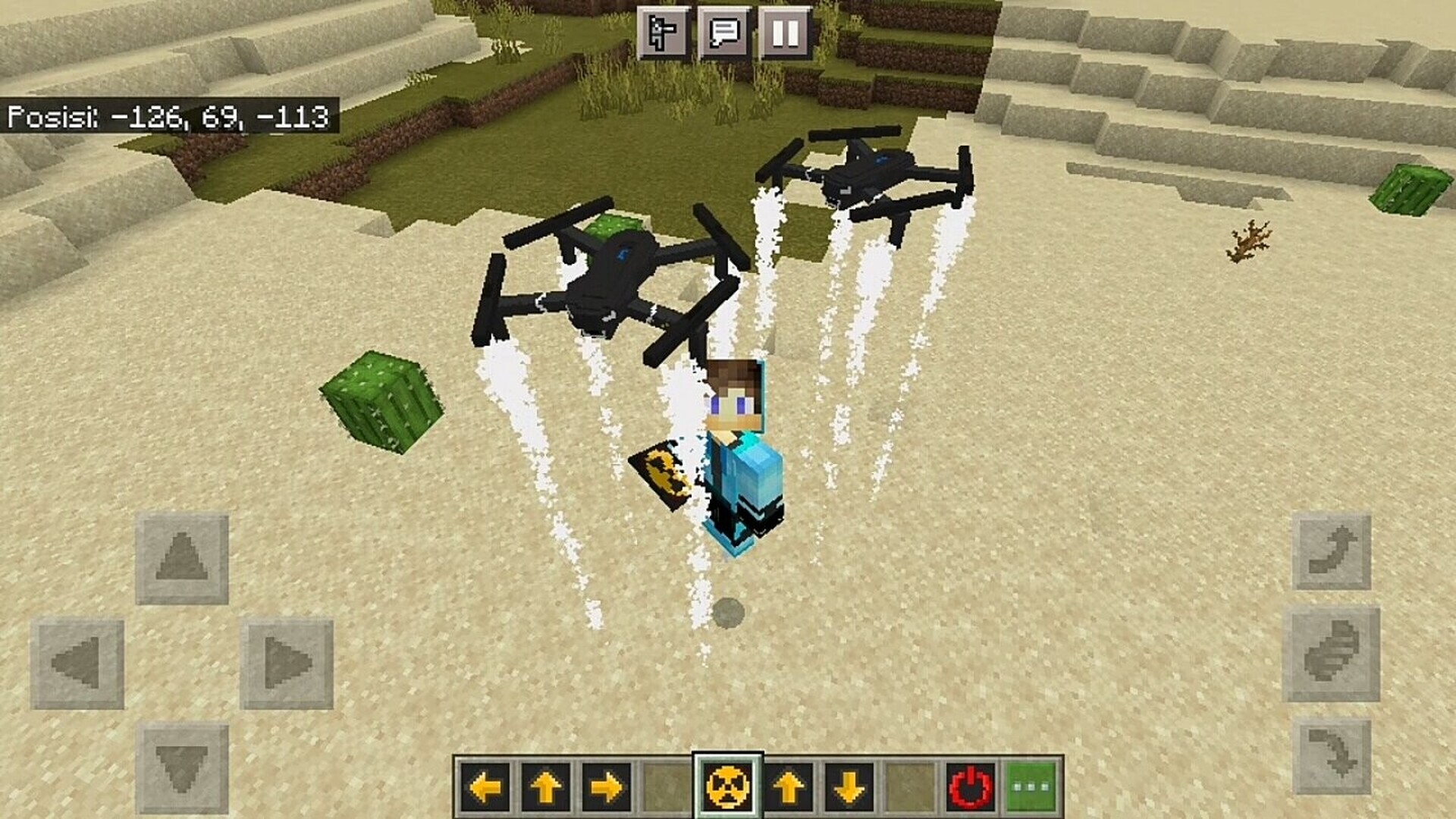 Addon Drone minecraft pe Minecraft Mod