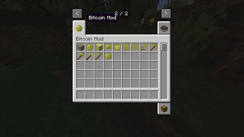 The Bitcoin Mod Minecraft Mod