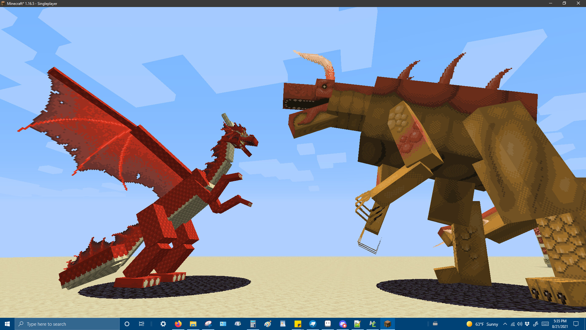 Dungeons & Dragons Minis Minecraft Mod