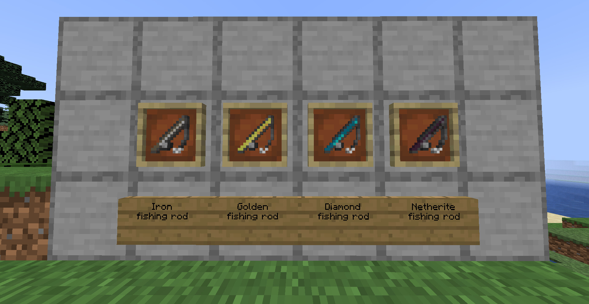 Enough Fishing rod (Forge 1.16.5) V1.0 Minecraft Mod