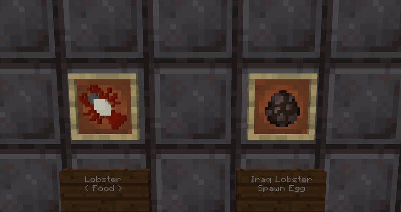 Iraq Lobster Mod Minecraft Mod