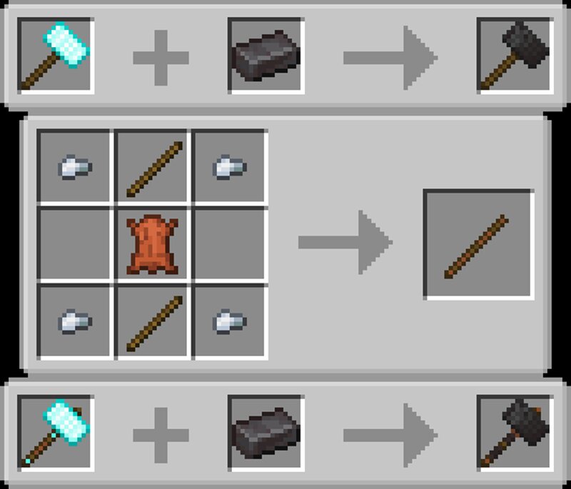 Superior Hammers! [ FORGE / FABRIC ] Minecraft Mod